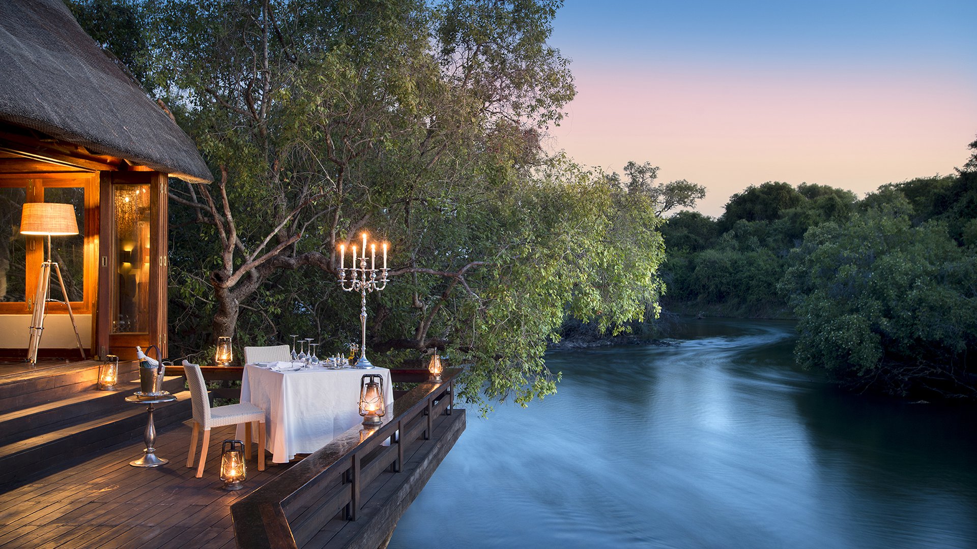 Island Lodge near Victoria Falls, Zambia | Royal Chundu